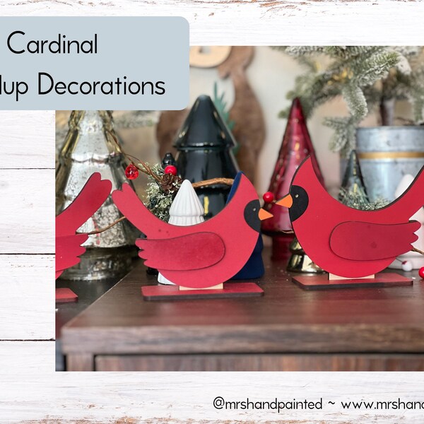 Cardinal Decoration - Etsy