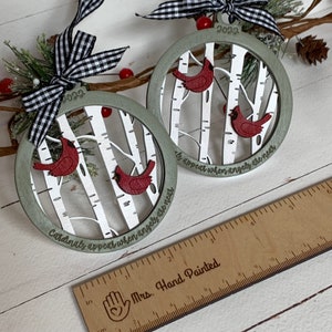 Digital Cut File - Laser Cut Ornament - Cardinal Ornaments Bundle - Etsy