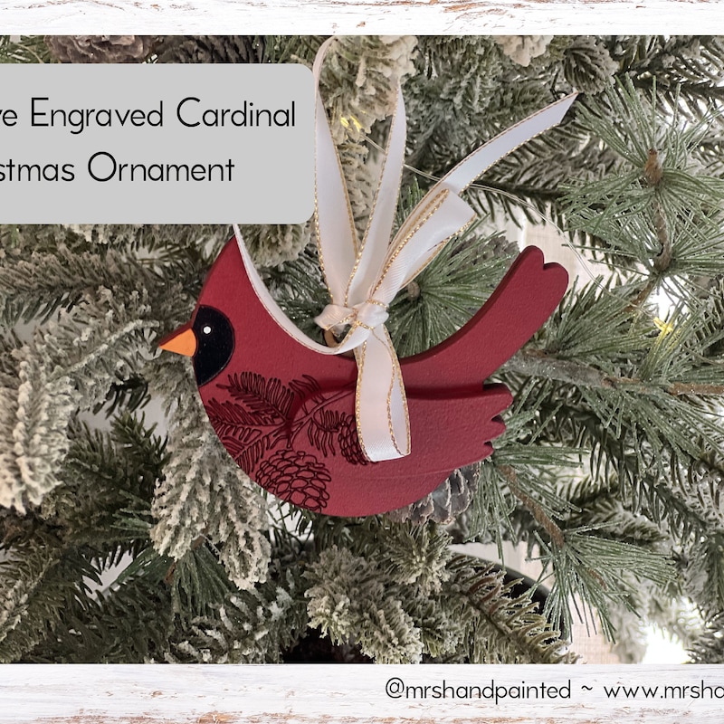 Cardinal Ornament - Etsy