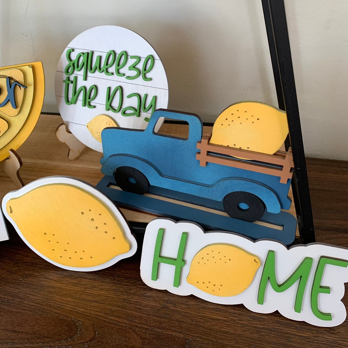 Laser Cut File - Summer Lemon Tiered Tray Pieces - Digital Download SVG ...