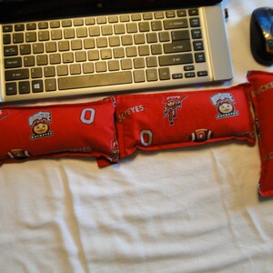 Ohio State Buckeyes Computer Keyboard and Mouse Wrist Support ...