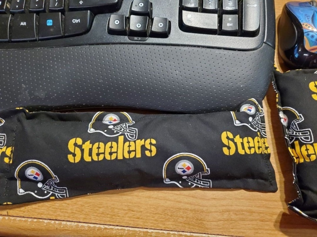 Pittsburgh Steelers Computer Keyboard and Mouse Wrist Support ...