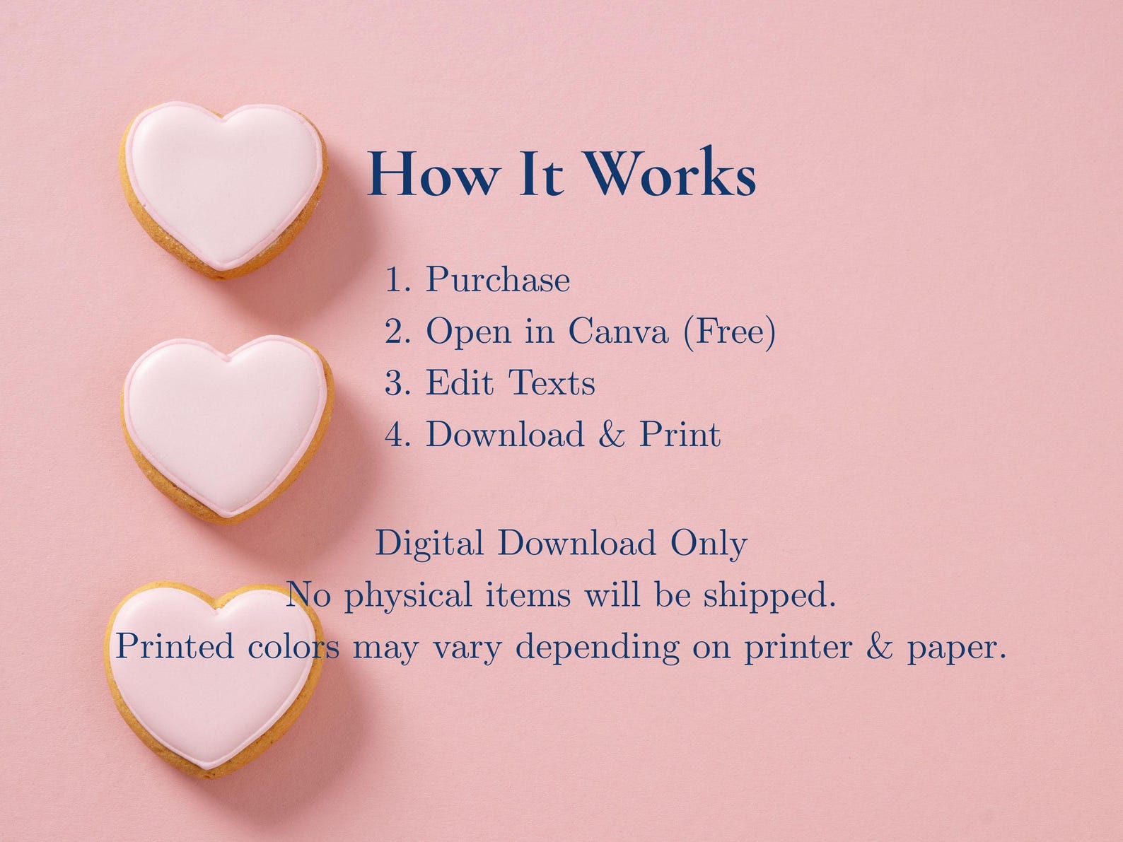 Bakery Thank You & Review Card Template Canva Editable Printable Insert ...