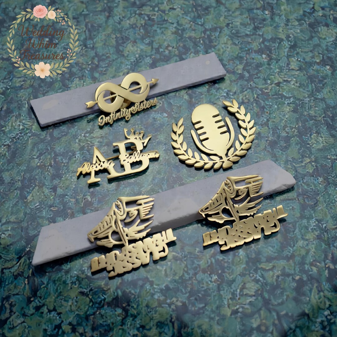 Custom Logo Brooch, Enamel Pin, Personalized Company Lapel Pin ...
