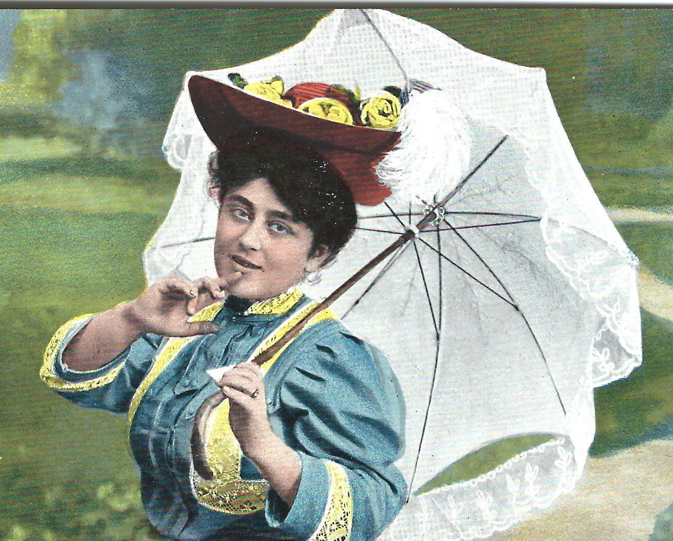 Lot of 5 Vintage Set of Artist Postcards Beauty With a Fancy - Etsy