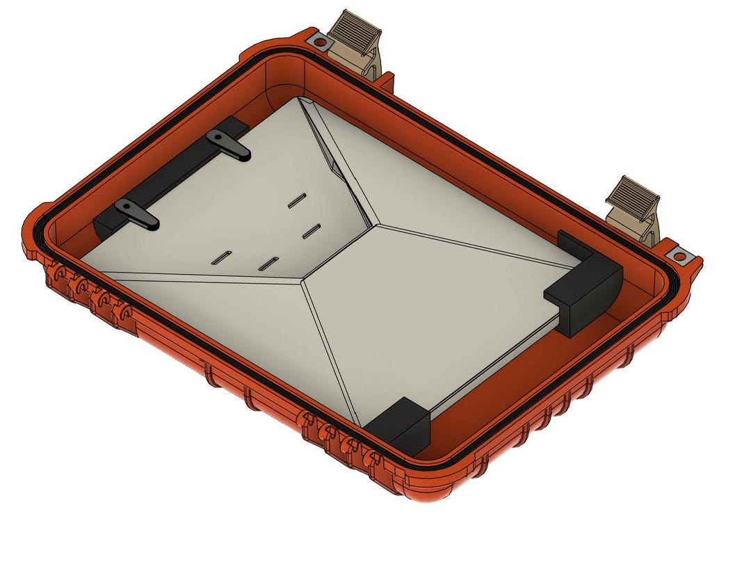 Apache 4800/3800/pelican 1526 Starlink Mini Lid Mount - Etsy