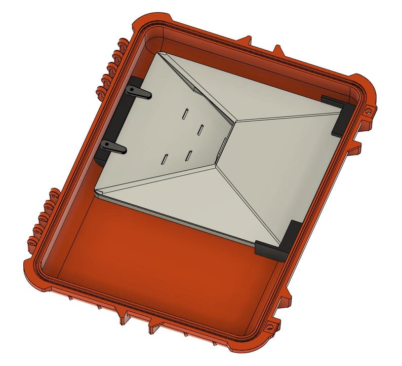 Apache 4800/3800/pelican 1526 Starlink Mini Lid Mount - Etsy