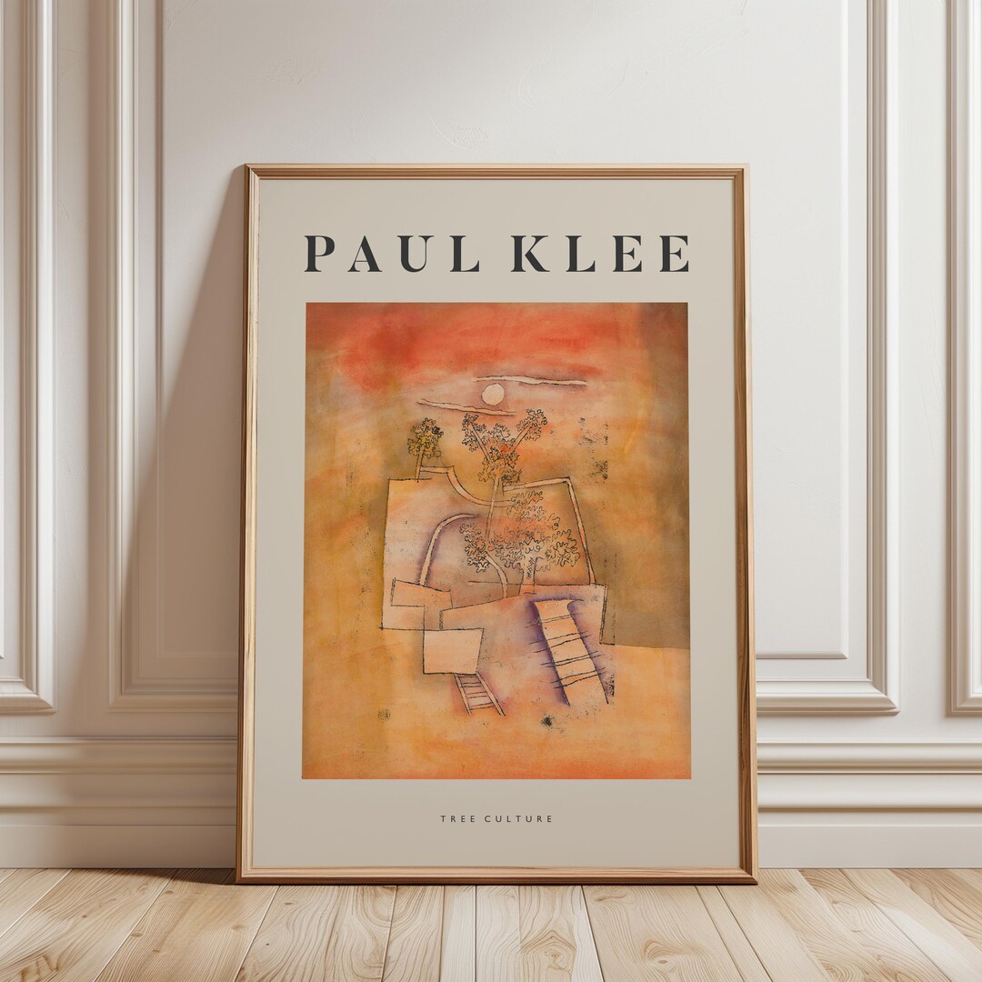 Paul Klee Tree Culture Wall Art Print, Abstract Symbolic Modernist ...