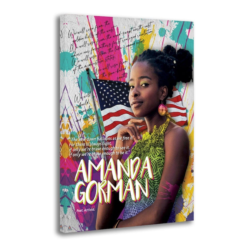 Amanda Gorman Poster - Etsy