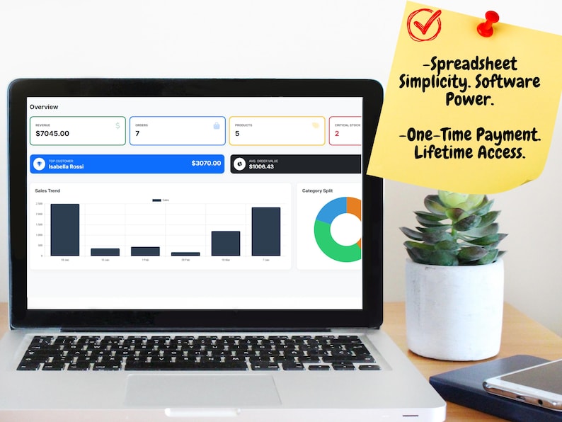 Automated Google Sheets ERP, Small Business CRM, Inventory Tracker ...