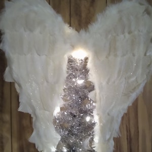 Sale Tree Topper Decor Soft Beautiful Angel Wings for Mini - Etsy