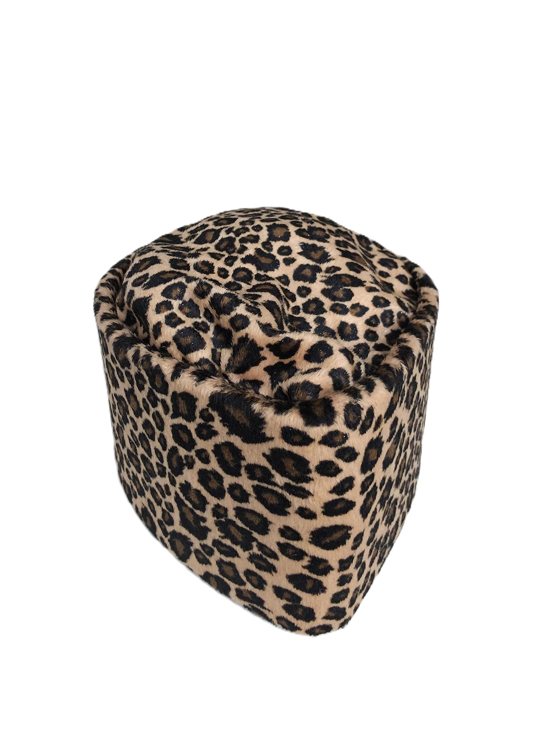 Leopard Print Velvet Kufi Cap, African Style - Etsy