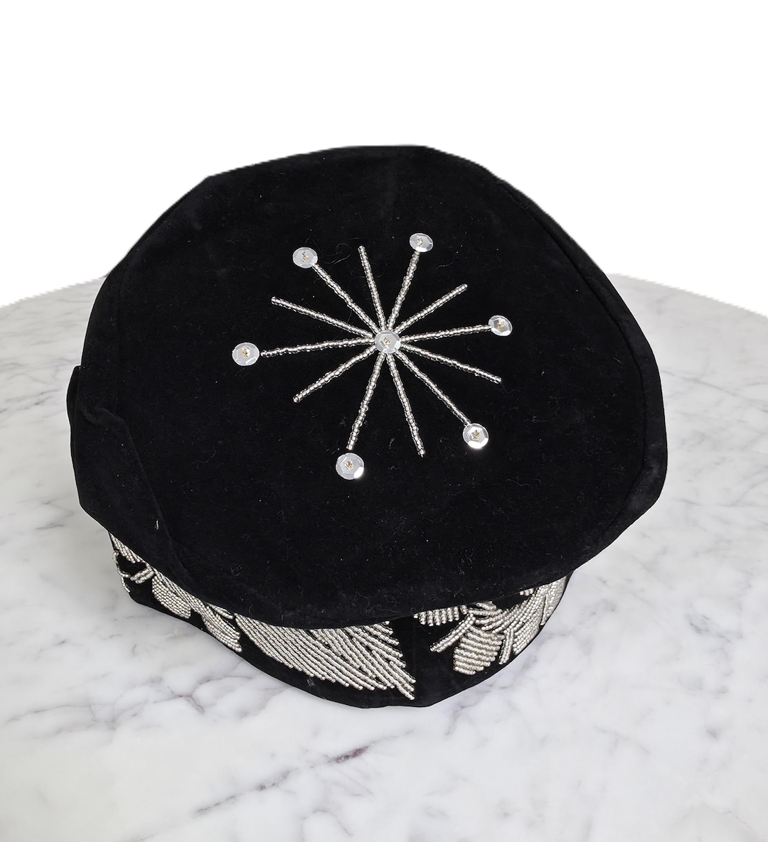 Handcrafted Beaded Velvet Fila Cap, Yoruba Groom's Hat - Etsy