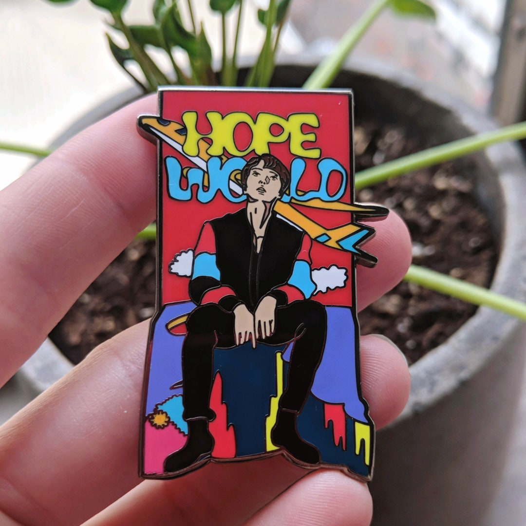 Hopeworld Pin - Etsy