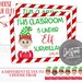 Editable Elf Classroom Sign, Printable Elf Letters, Note From the Elf ...