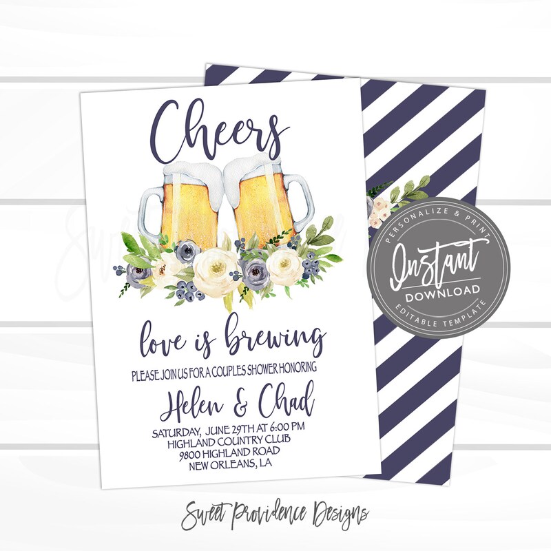 Beer Invitation - Etsy