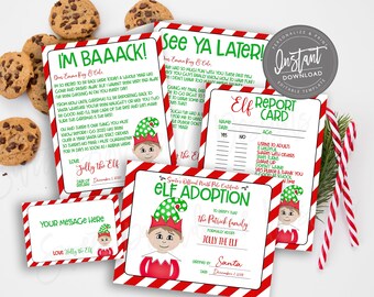 Christmas Elf Printable - Etsy