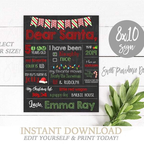 Christmas Chalkboard - Etsy