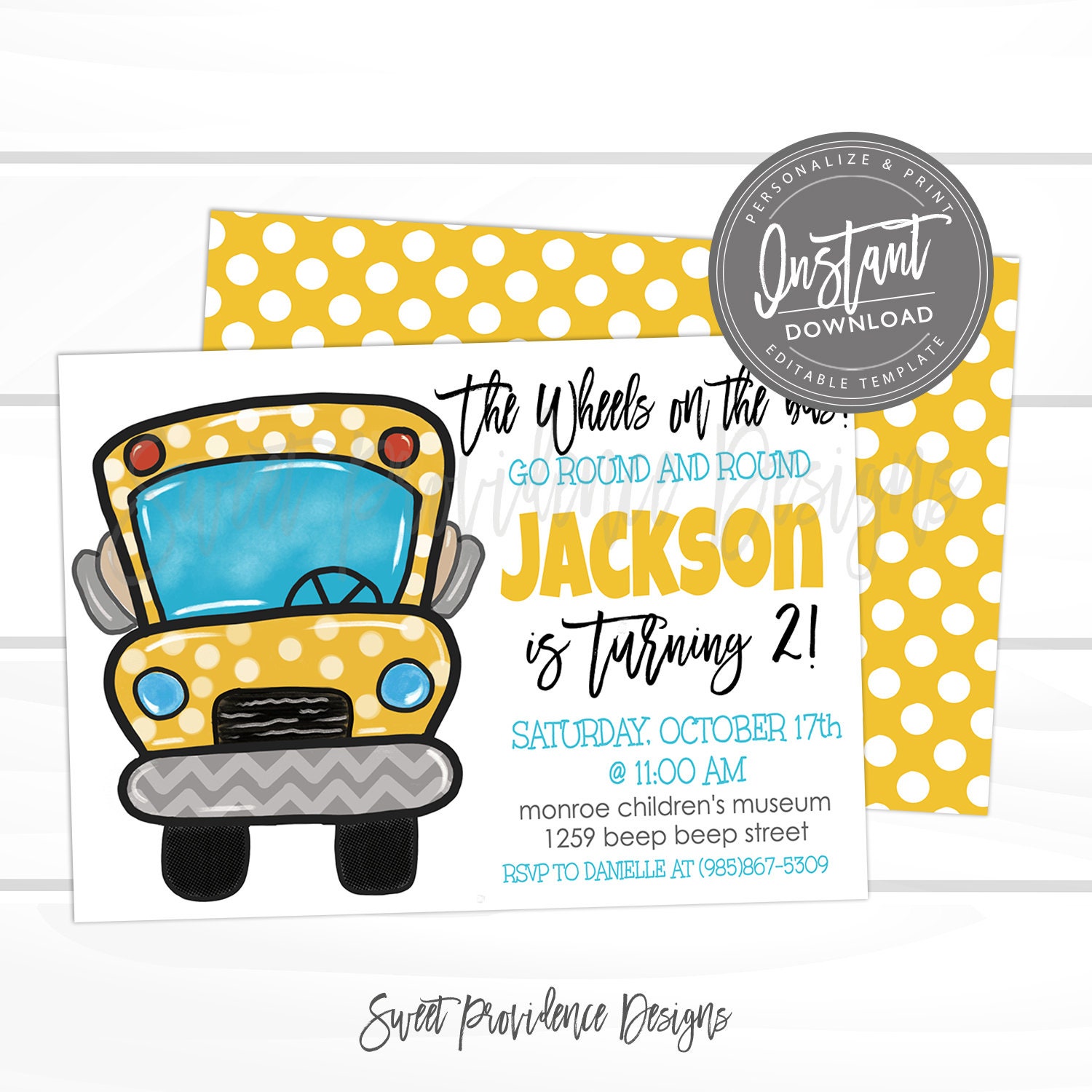 Party Bus Invitations Templates Free