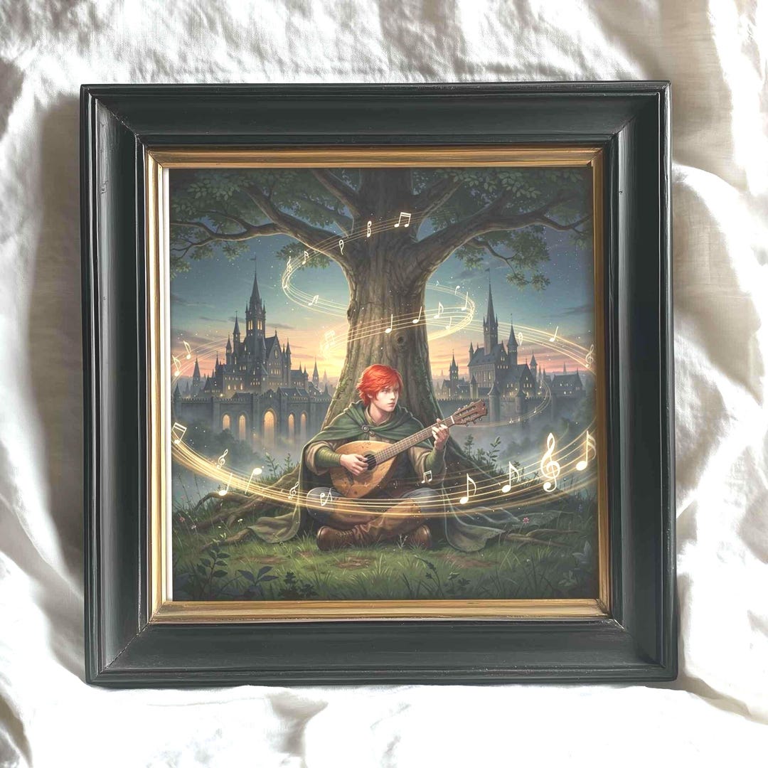 Minstrel Fantasy Fiction | Poster | Poster | Instant Digital Download ...