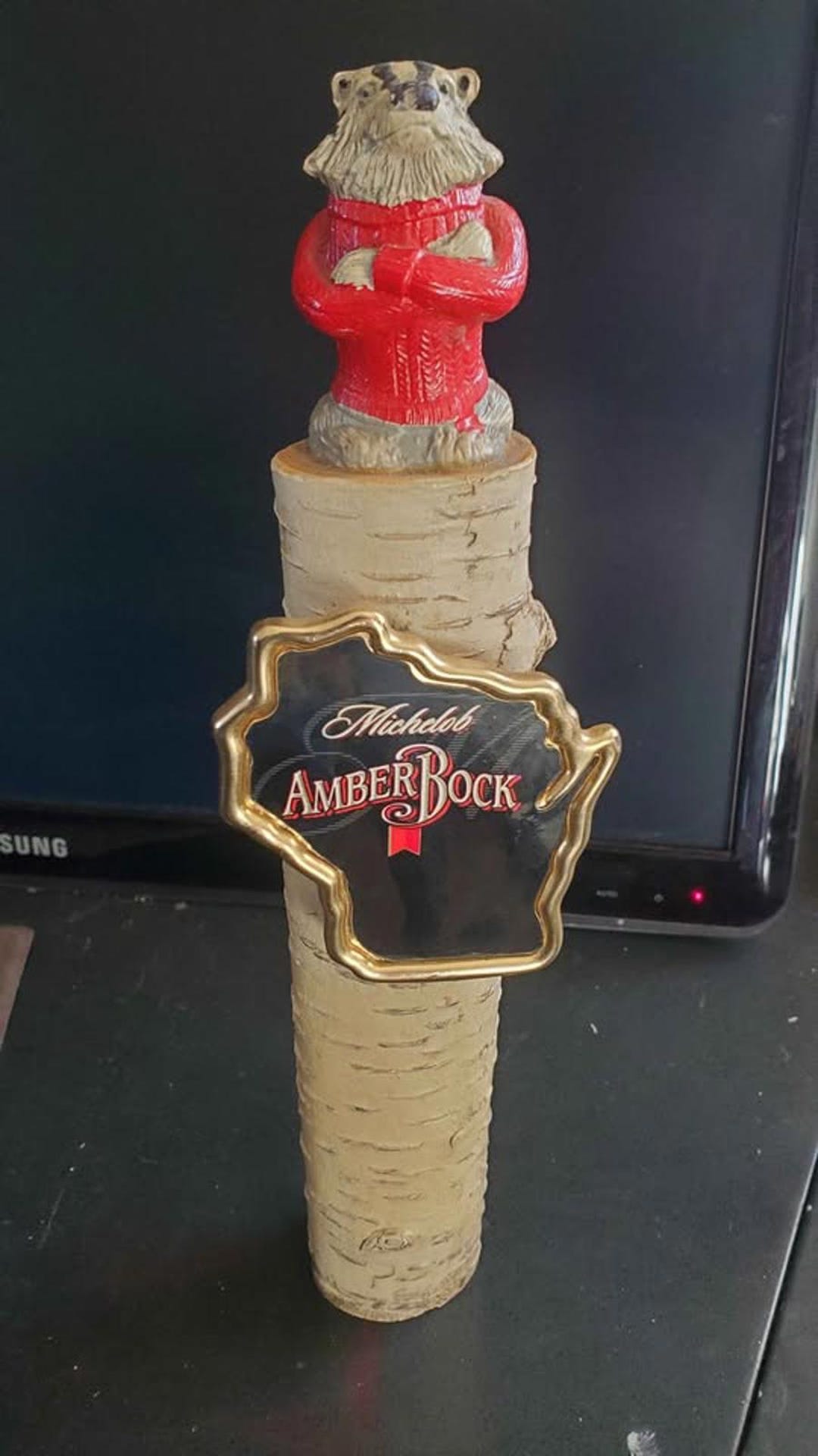 Michelob Amber Brock Special Edition Wisconsin Badger Beer Tap - Etsy