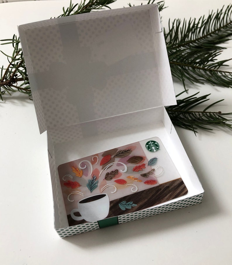 Printable Gift Box Gift Card Holder Box DIY Digital File in - Etsy
