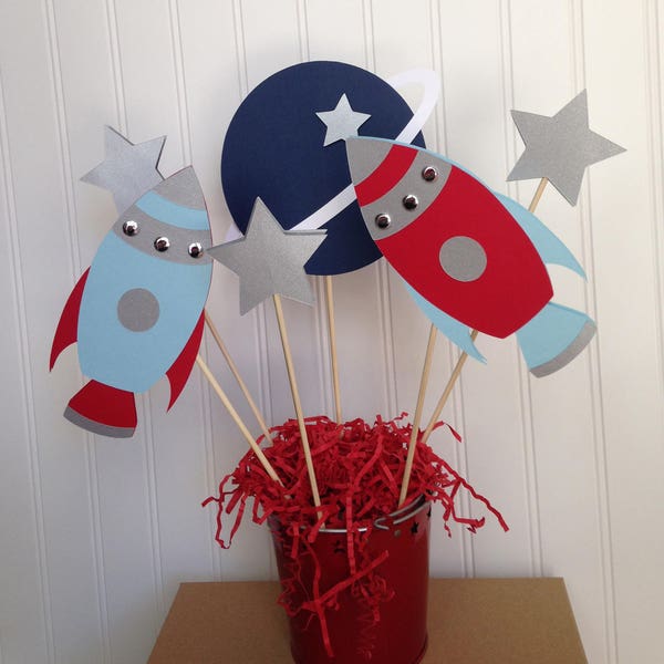 Rocket Ship Party - Etsy