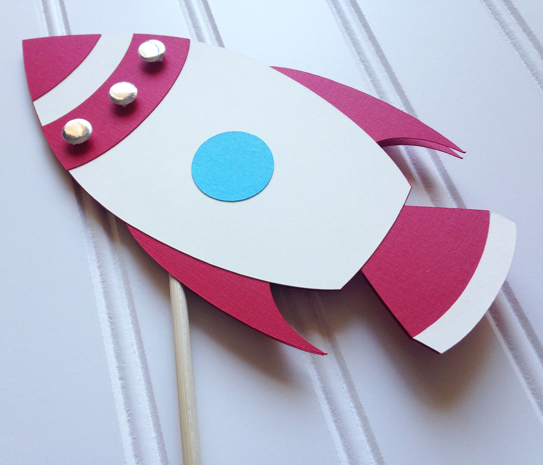 Rocket Ship Space Theme Astronaut Birthday Party Centerpiece | Etsy