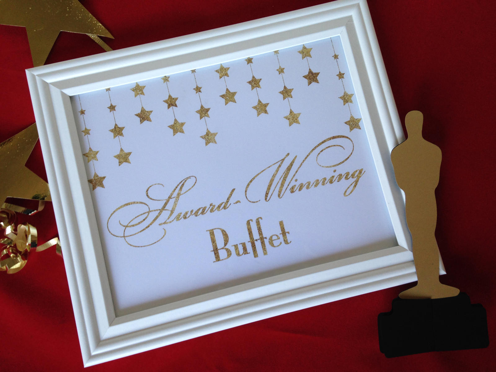 Awards Viewing Party Printable Table Sign 8 X 10 Oscar Party - Etsy