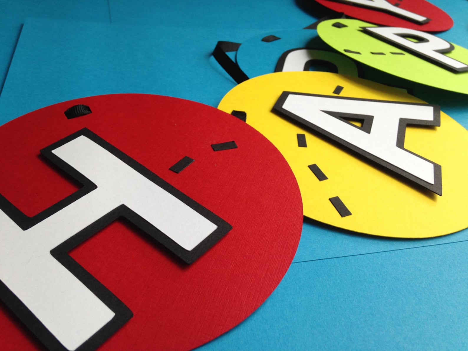 Bouncy Ball Birthday Banner - Etsy