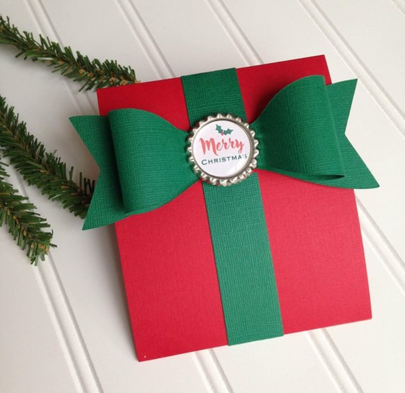 Christmas Gift Card Holders SET OF TWO - Etsy
