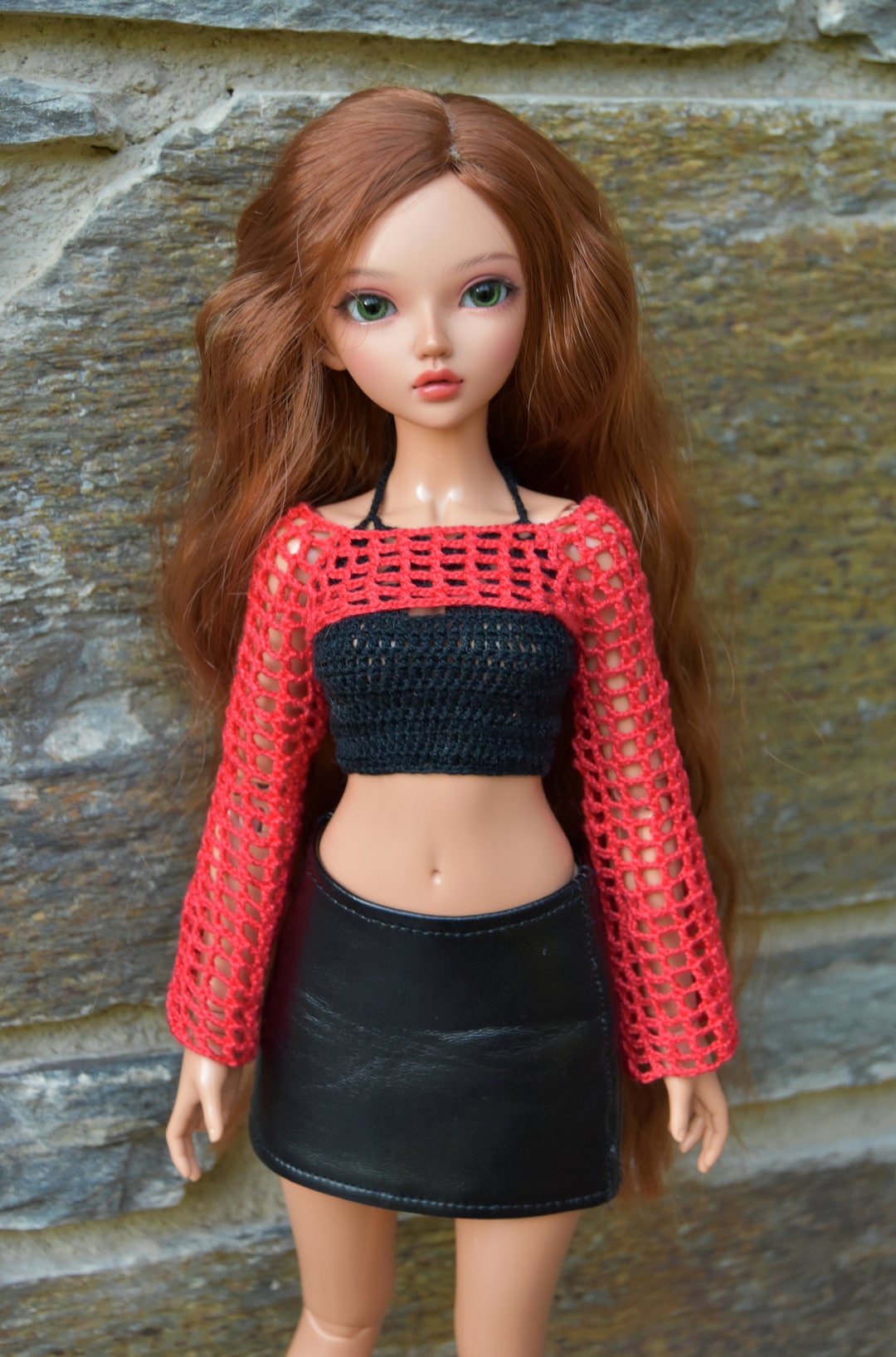 Crochet Net Shrug for Minifee Minifee Clothes - Etsy