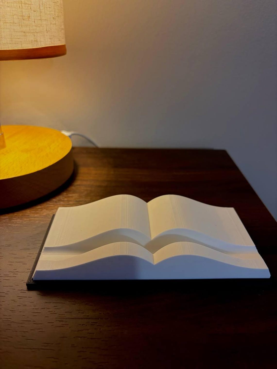 Open-book Kindle Stand| E-reader Holder | Reading Nook Decor | Hands ...