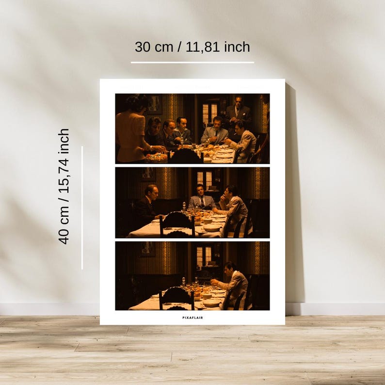 Michael Corleone Alone at the Table | Godfather Part II | Minimal Movie ...