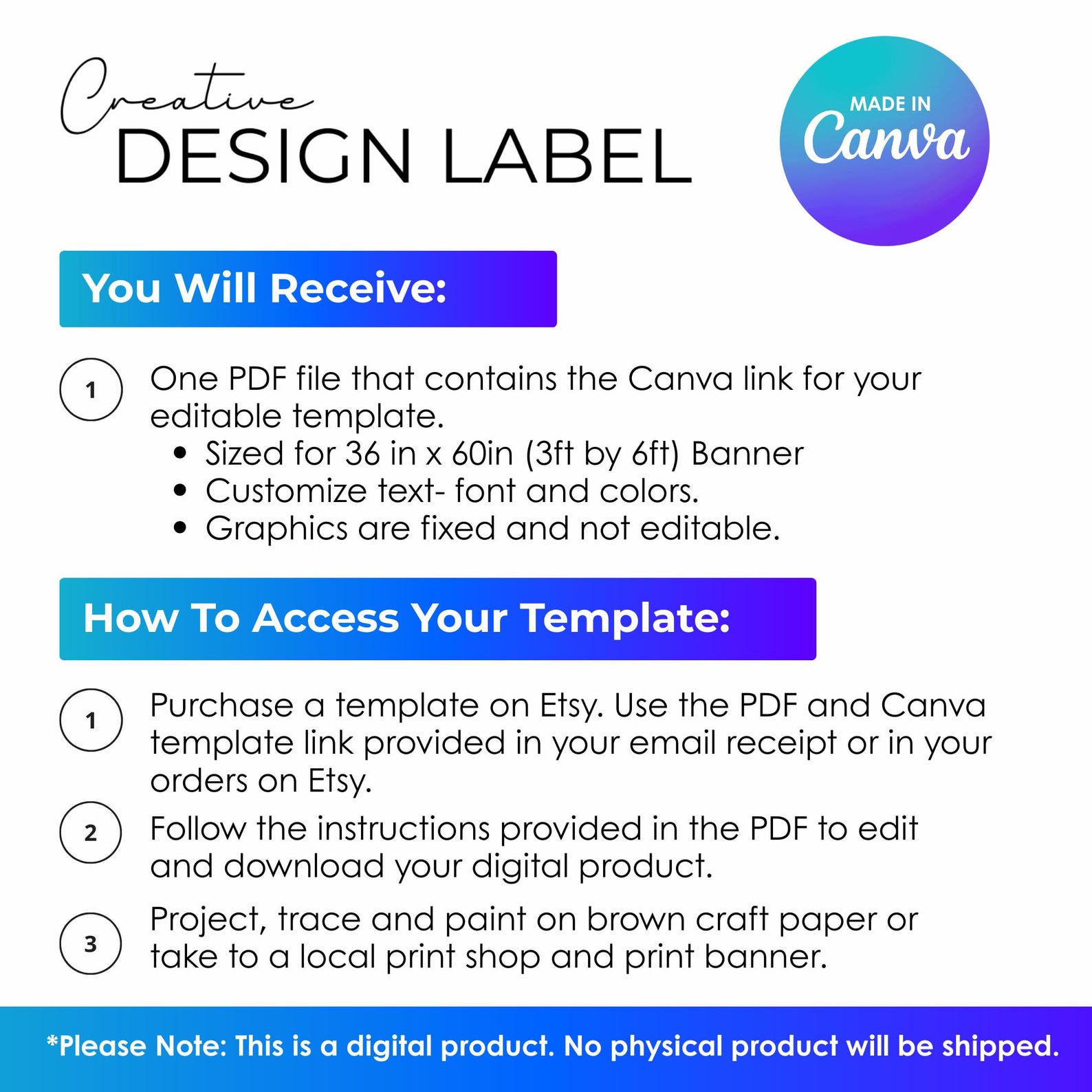 Winter Onederland Birthday Banner Template | DIY Canva (digital ...