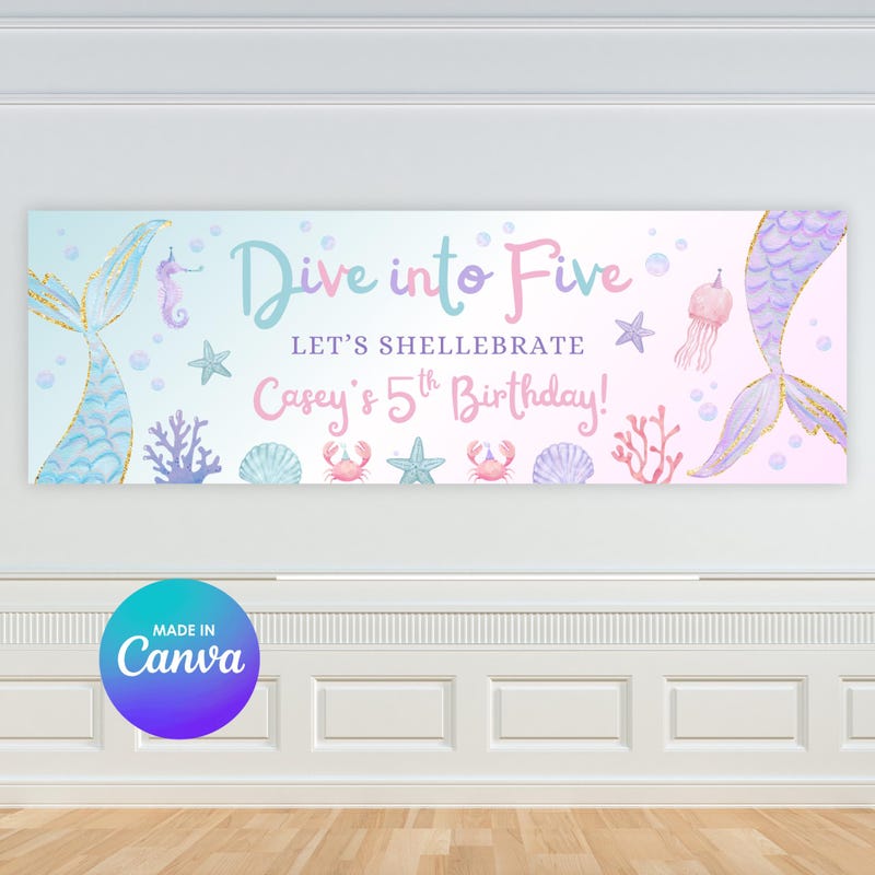 Dive Into 5 Banner - Etsy