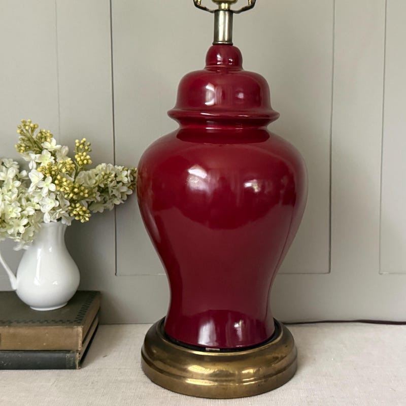 Asian Base Lamp - Etsy
