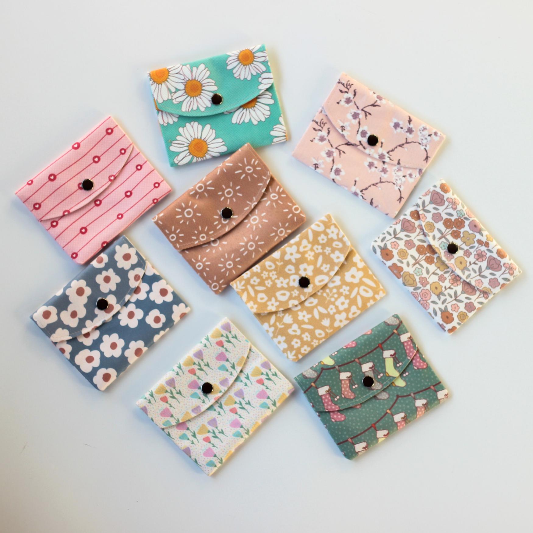 Beginner Coin Purse Sewing Pattern, Passport Cover, Cash Envelope ...