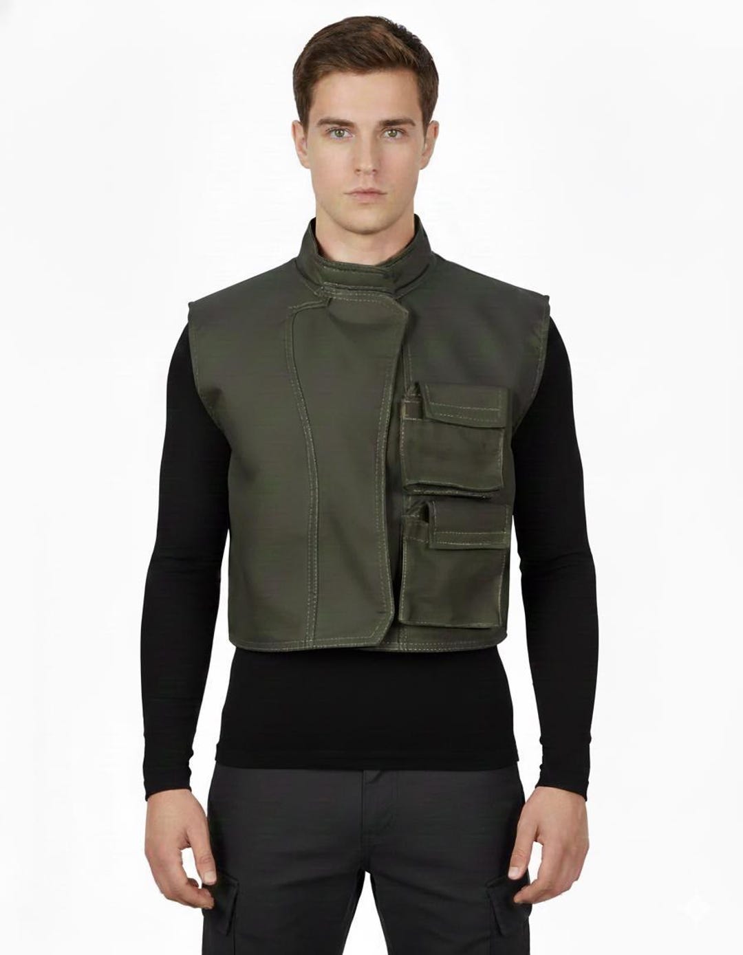 Futuristic Sci-fi Greeble Vest | Space Bounty Hunter Costume ...