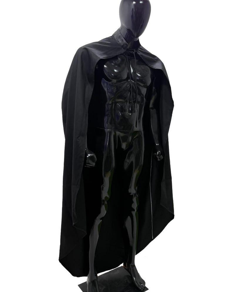 Black Sith Style Cape | Dark Lord Cosplay Cloak | ESB Inspired Fantasy ...