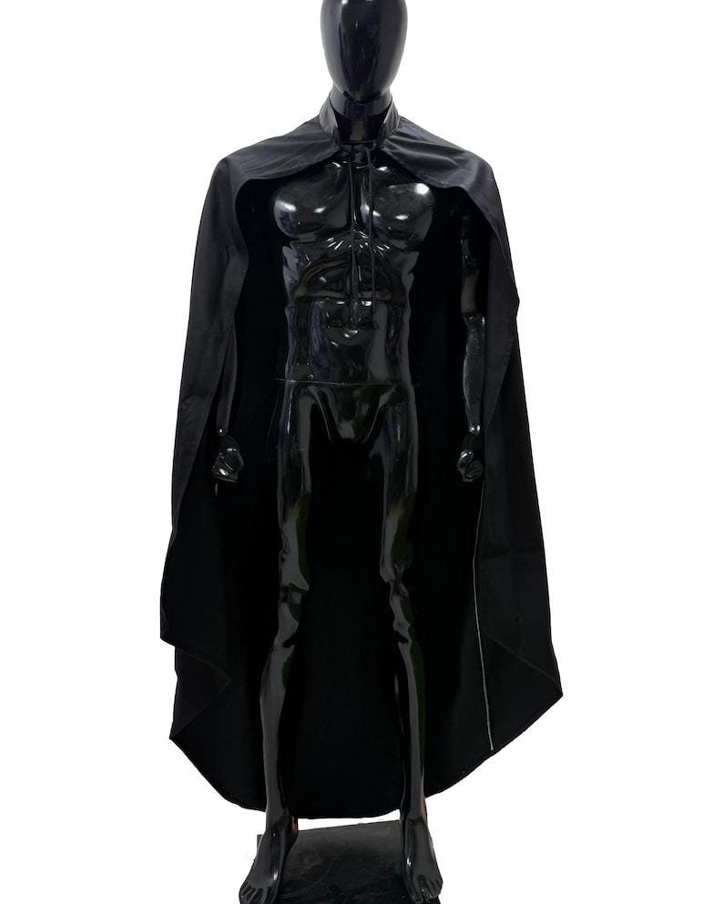 Black Sith Style Cape | Dark Lord Cosplay Cloak | ESB Inspired Fantasy ...