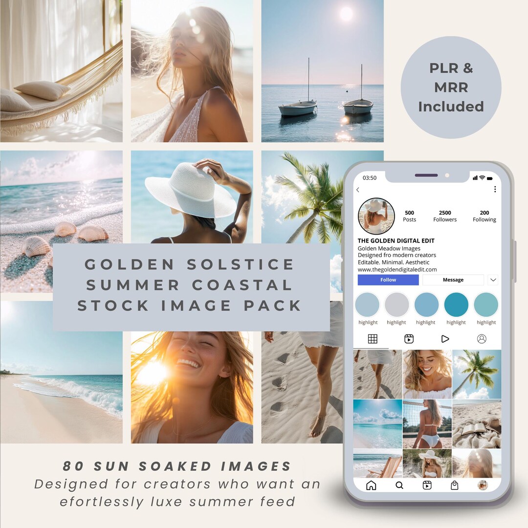 Golden Solstice – Summer Stock Photos for Content Creators | Faceless ...