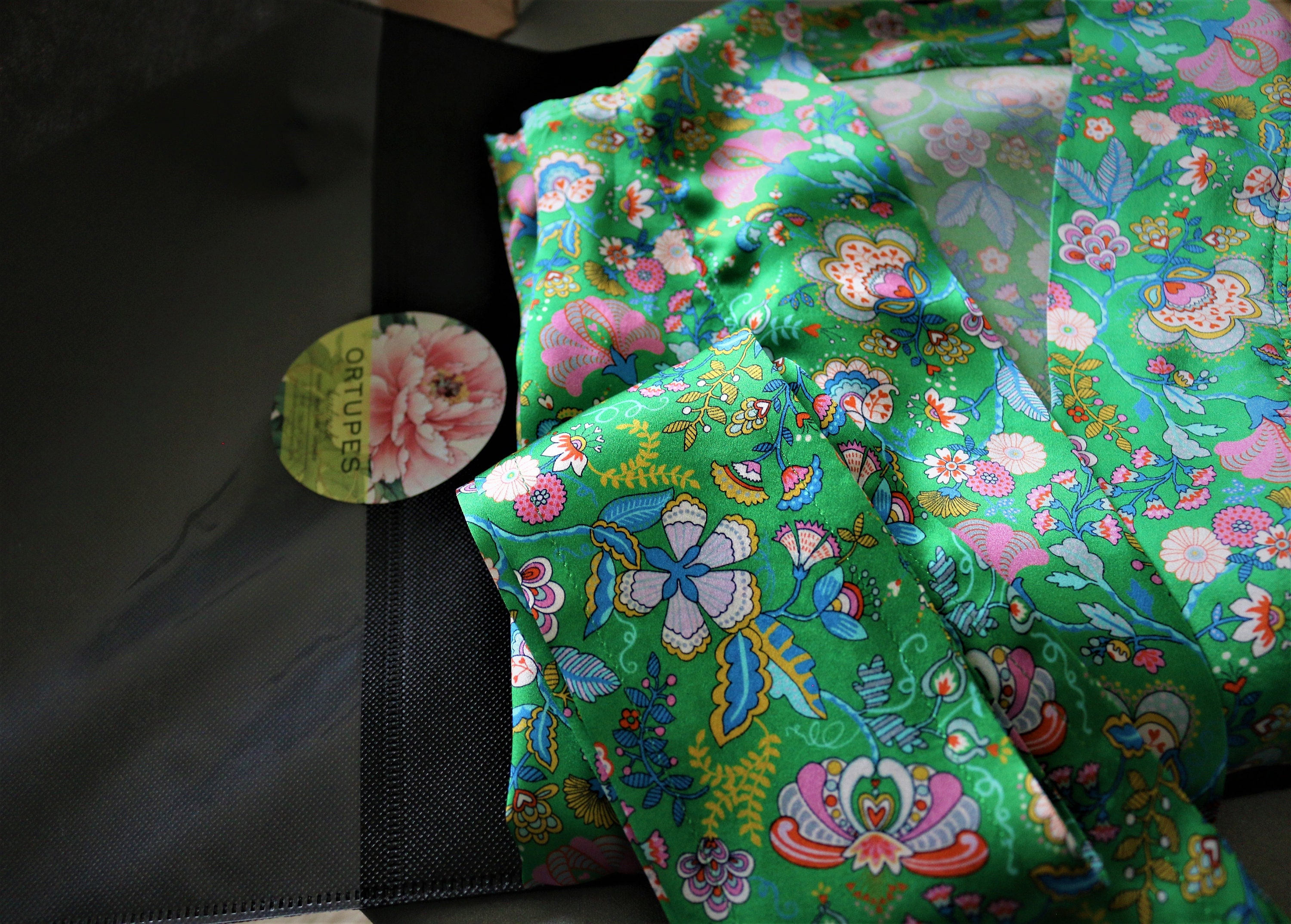 Luxury Kimono Robe Belgravia Silk Satin 100 Percent Silk by Liberty ...