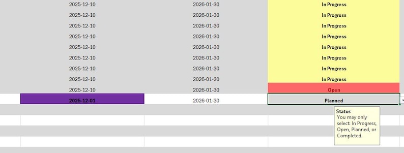 POA&M Tracker Excel Template | NIST RMF Compliance Tool | Cybersecurity ...