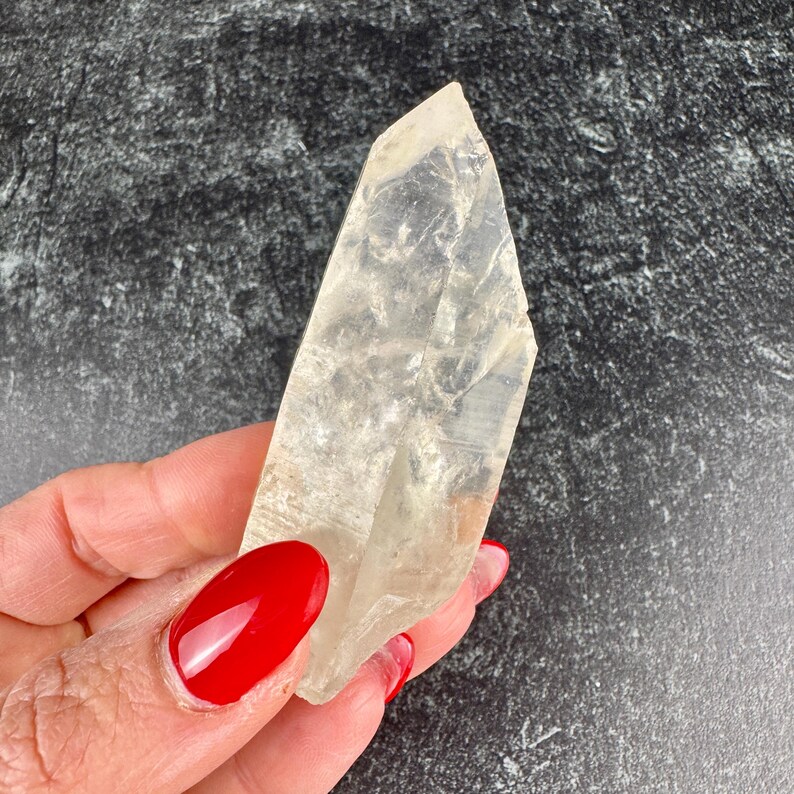 Lightning Strike Lemurian Quartz Point — Serra Do Espinhaço Mountain ...