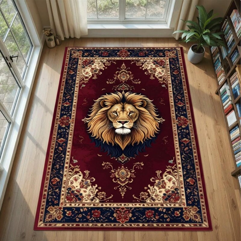 Lion Rug - Etsy