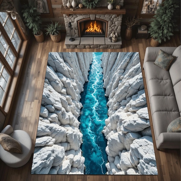 River Rock Rug - Etsy