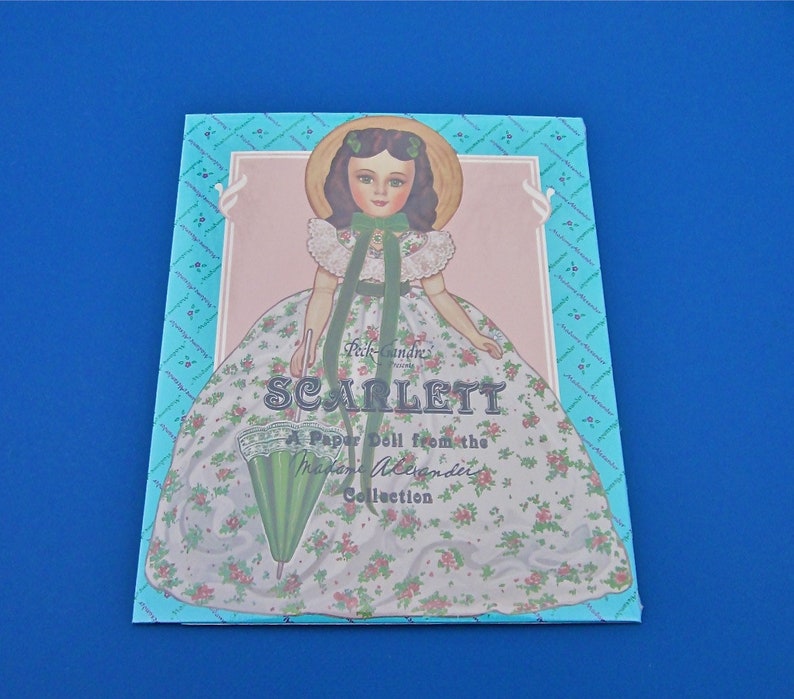 Scarlett O'hara Paper Dolls by Peck-gandre - Etsy