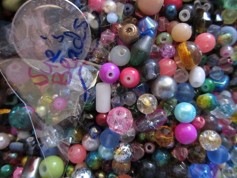 250 Small Glass Bead Mix Bulk Assortment Free Shipping Etsy