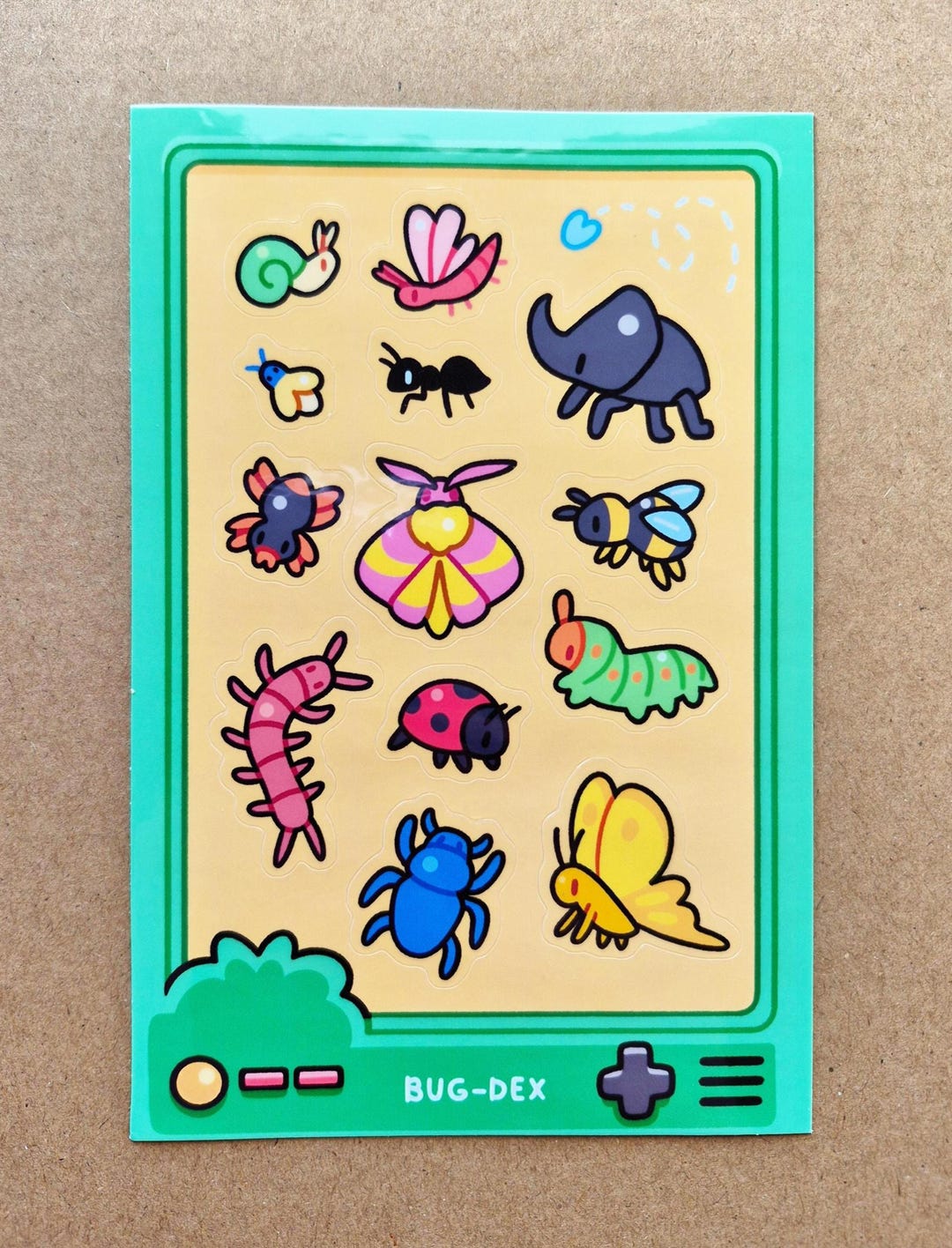 Bug-dex Sticker Sheet - Etsy
